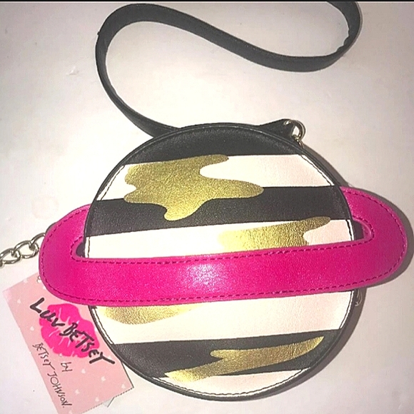 Betsey Johnson | Bags | Rare Betsey Johnson Planet Saturn Crossbody ...
